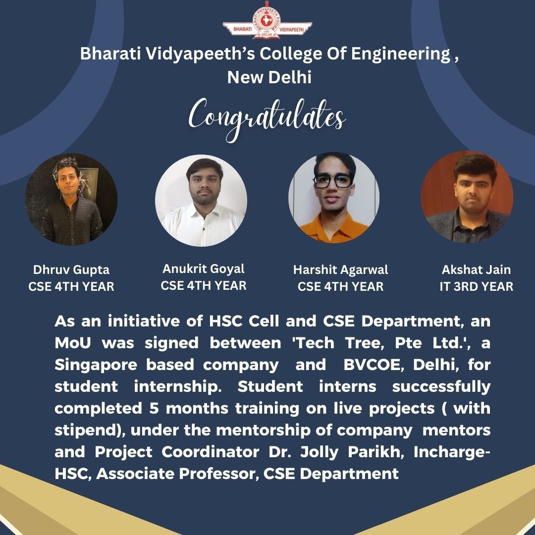 Department of Computer Science and Engineering – Bharati Vidyapeeths ...
